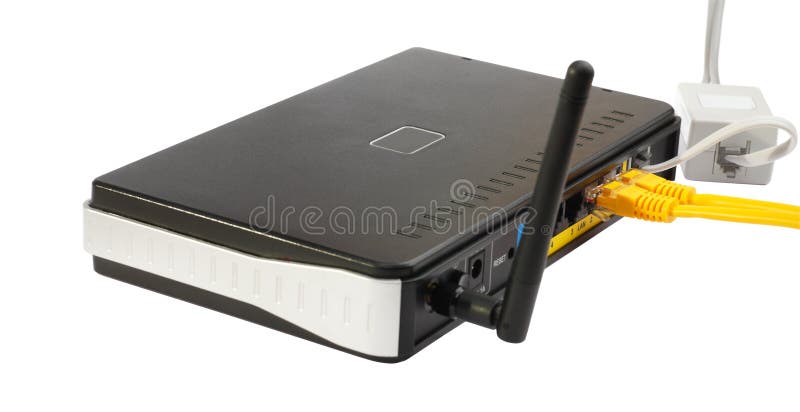 Router stock image. Image of point, antenna, port, router - 5039073