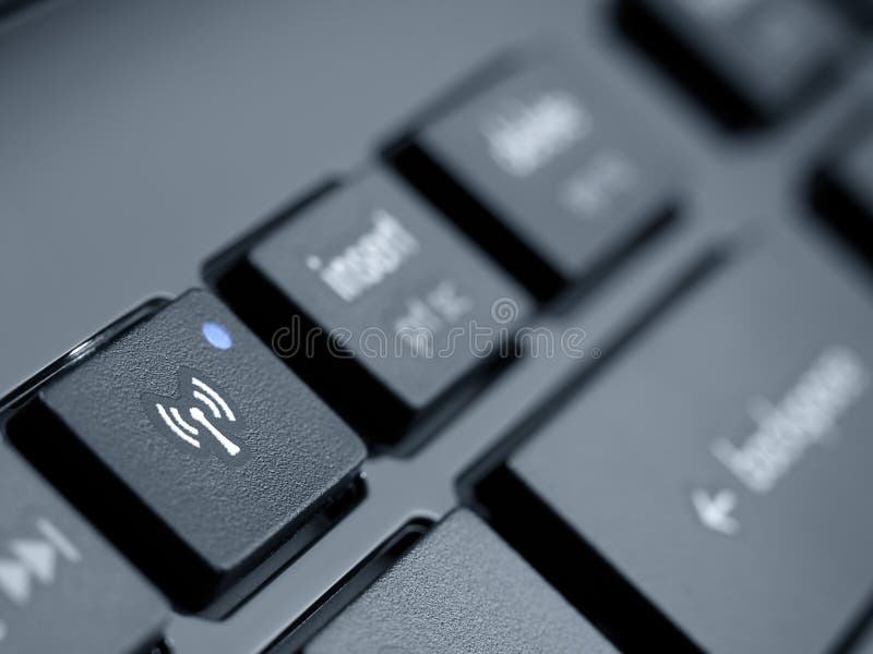 Wireless signal stock photo. Image of laptop, communication - 18522886