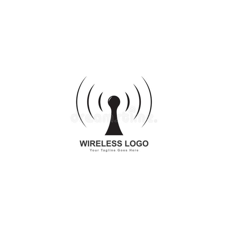 Wireless Signal Logo Design Template Wifi Stock Vector - Illustration ...