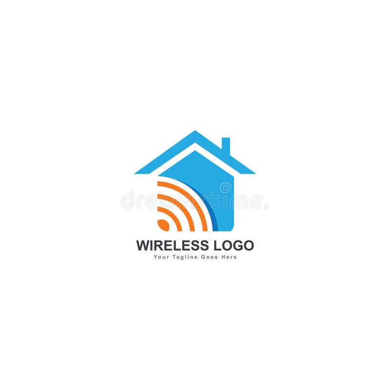 Wireless Signal Logo Design Template Wifi Stock Vector - Illustration ...
