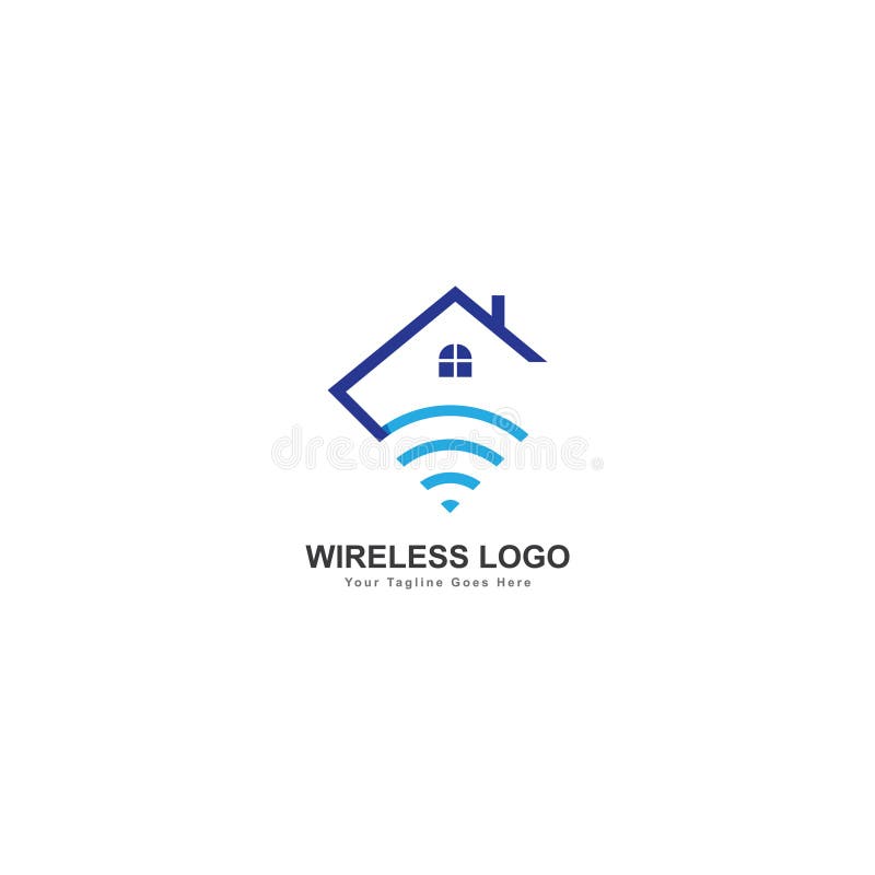 Wireless Signal Logo Design Template Wifi Stock Vector - Illustration ...