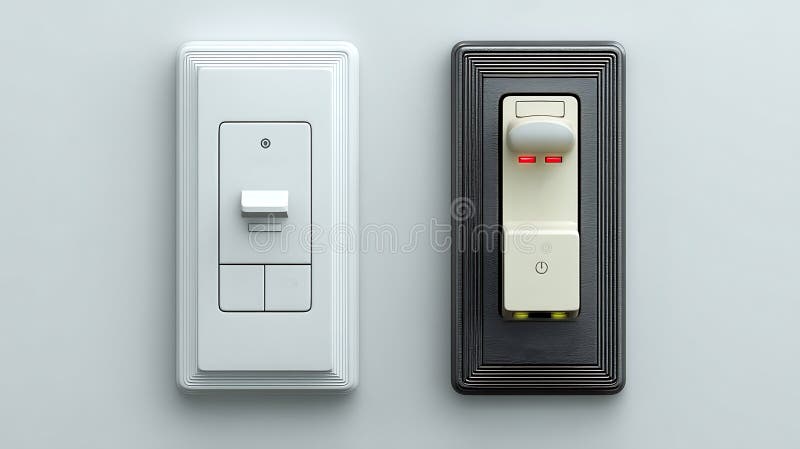 Wireless Smart Light Switch with Touch Controls beside Traditional ...