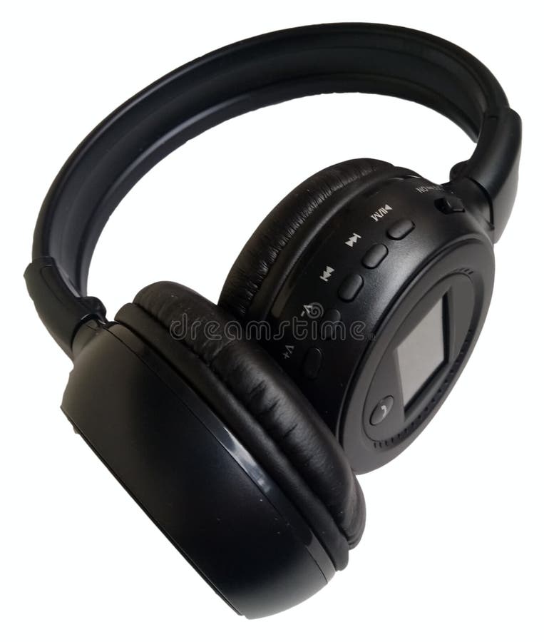 Wireless Stereo Bluetooth Headphones Stock Image - Image of charge ...