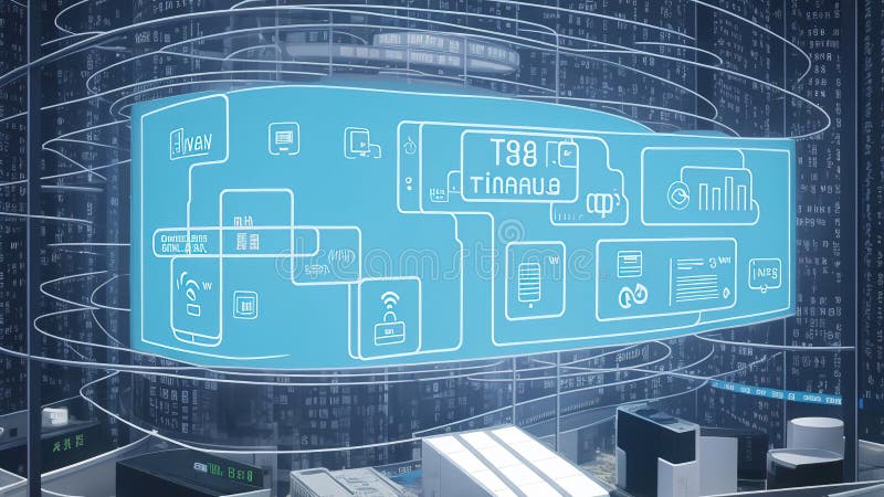 Wireless Technologies Communication that Brings People Together Stock ...