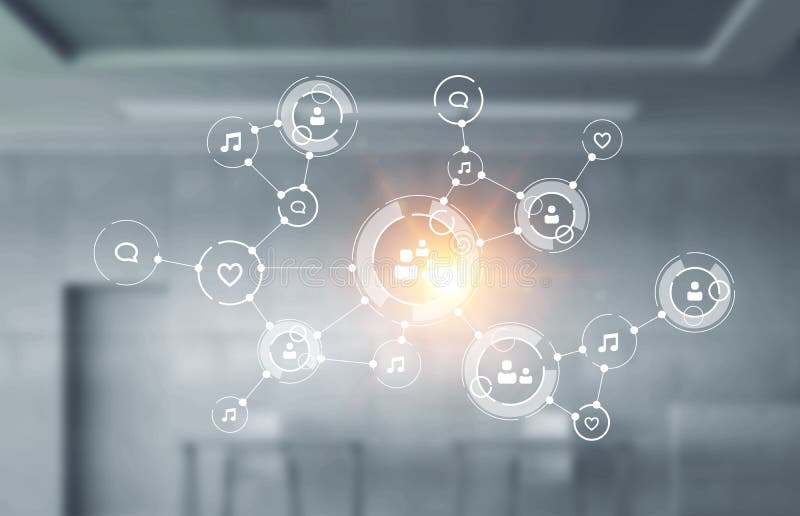 Wireless Technologies Concept Stock Illustration - Illustration of ...