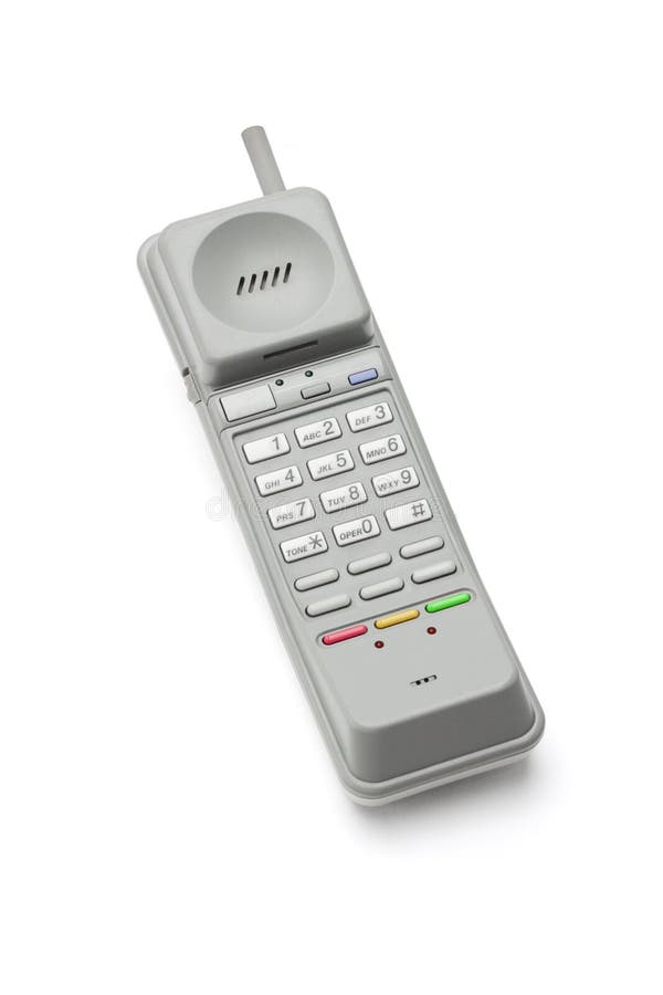 Wireless telephone stock image. Image of electric, button - 6781545