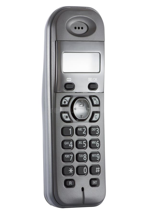 Wireless telephone handset stock photo. Image of crystal - 16985826