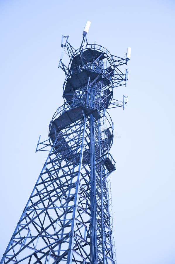 Wireless tower stock image. Image of network, communication - 34474213