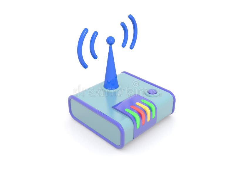 Wireless Transmitter Icon in Trendy Design Style. Wireless Transmitter ...