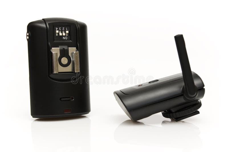 Wireless trigger stock image. Image of equipment, metal - 11527425