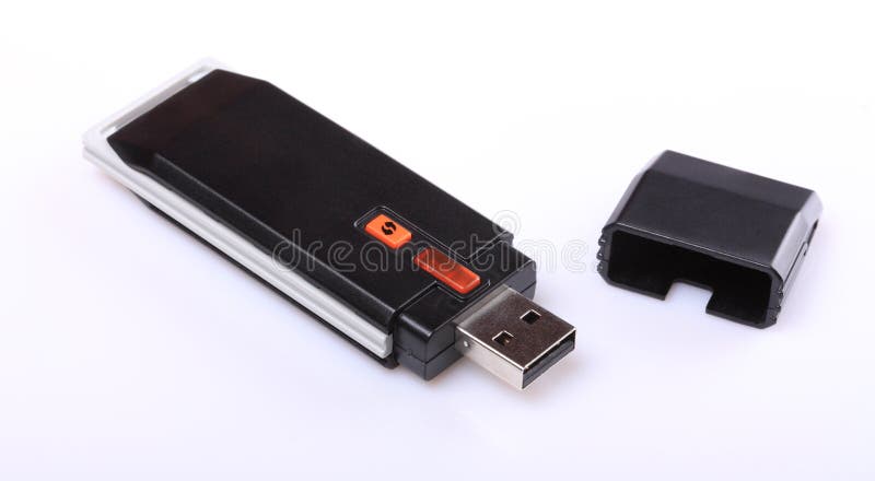Wireless USB adapter stock photo. Image of adapter, connection - 20021782