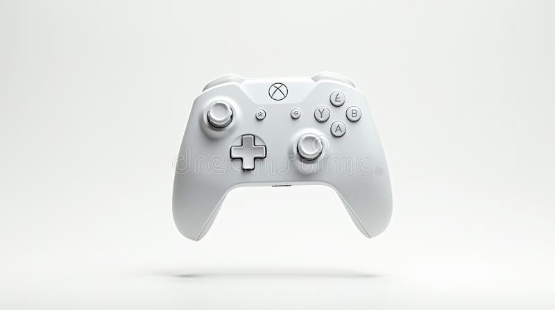 Wireless White Headphones on a Pink and Blue Background. Minimal ...