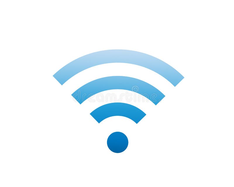 Wireless and Wifi Icon or Sign for Remote Internet Access. Podcast ...