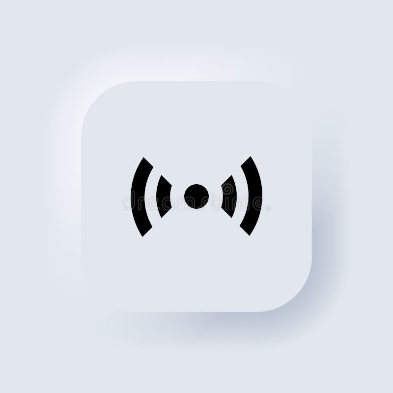 Wi Fi Wireless Icon Visualization Signal. Internet Connection. Remote ...