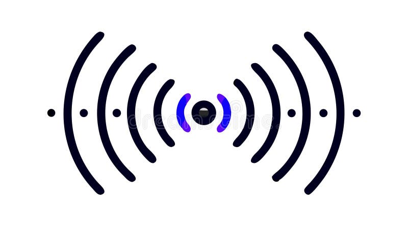 Wireless Wifi Signal Strength Network Icon, Vector Design Generative AI ...