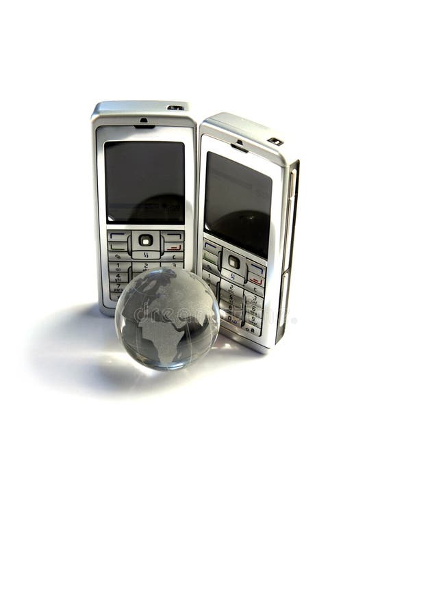 Wireless world stock image. Image of crystal, message - 6821023