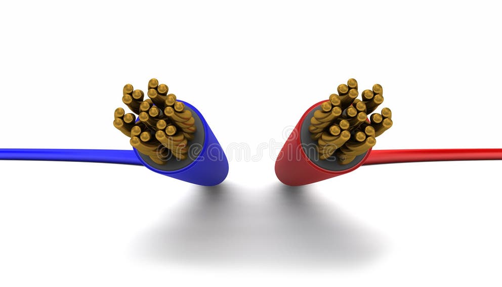 Insulated Copper Wires Stock Illustrations – 165 Insulated Copper Wires ...