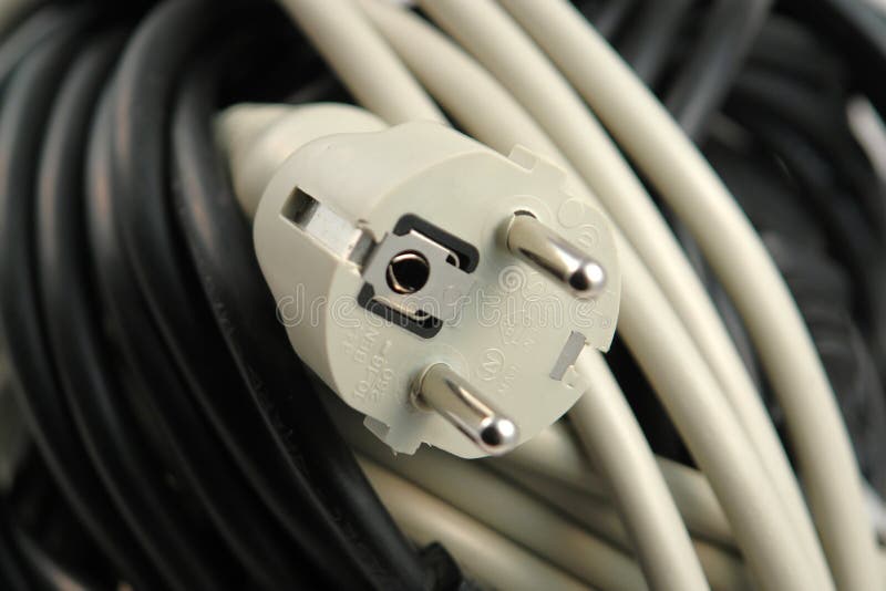 Uk 3 pin plug stock photo. Image of prongs, male, fused - 4317372
