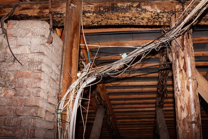 Bundle Wires Cables Floor Stock Photos - Free & Royalty-Free Stock ...