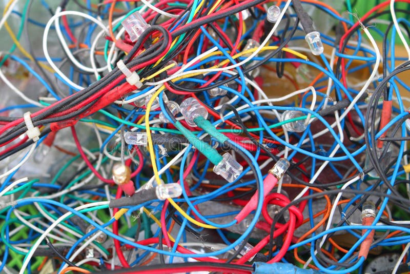 Wires background stock image. Image of connection, electricity - 92191137