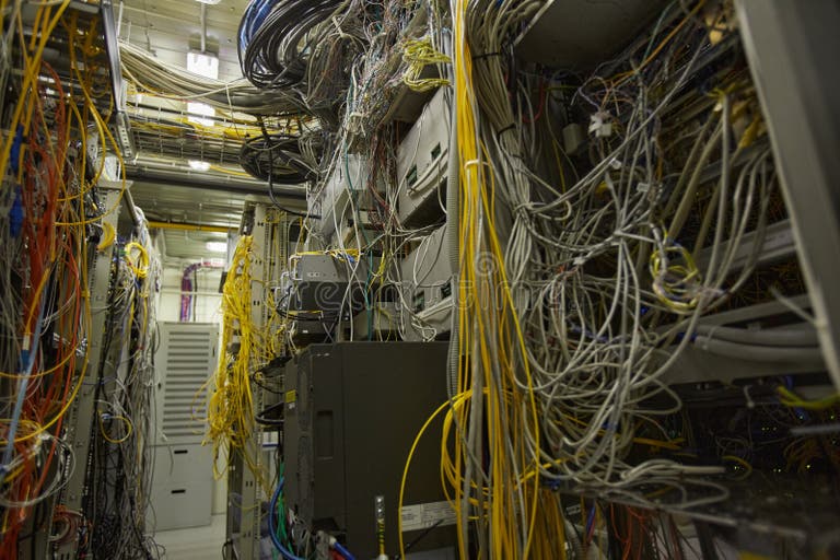 469 Messy Server Room Stock Photos - Free & Royalty-Free Stock Photos ...