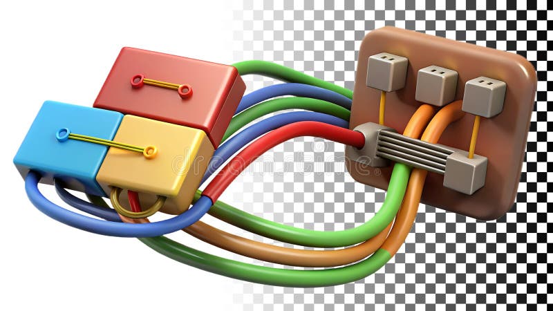 Wires and Cables Texture Electrical and Technology Connection Png ...
