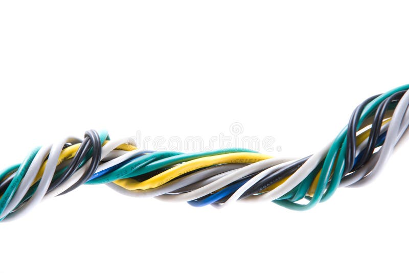 Wires Connected To a Modern Laptop Stock Photo - Image of ethernet ...