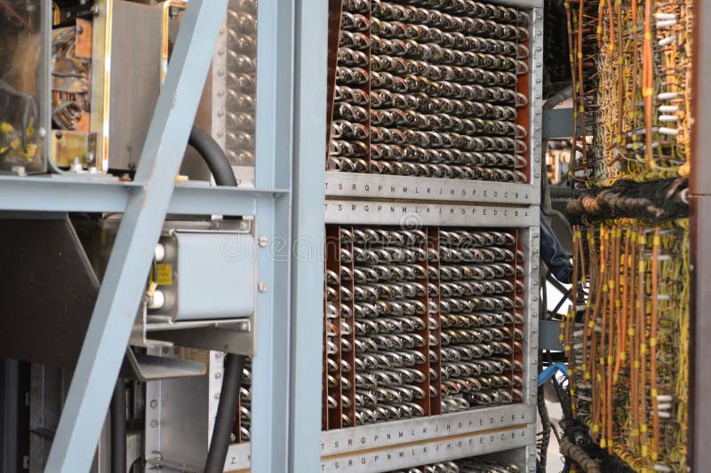 Wires and Control Buttons on the Dashboard. the Concept of a High-tech ...