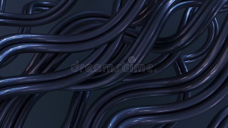 Wires on a Dark Background, Abstract Dark Cables Background, Stock ...