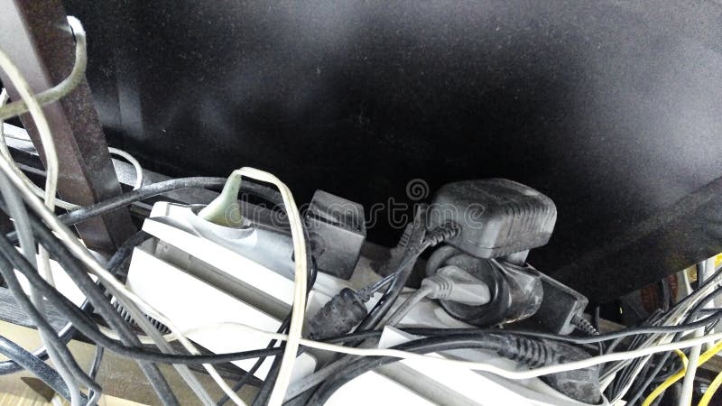 Wires Electric Mess stock photo. Image of engineering - 182359742