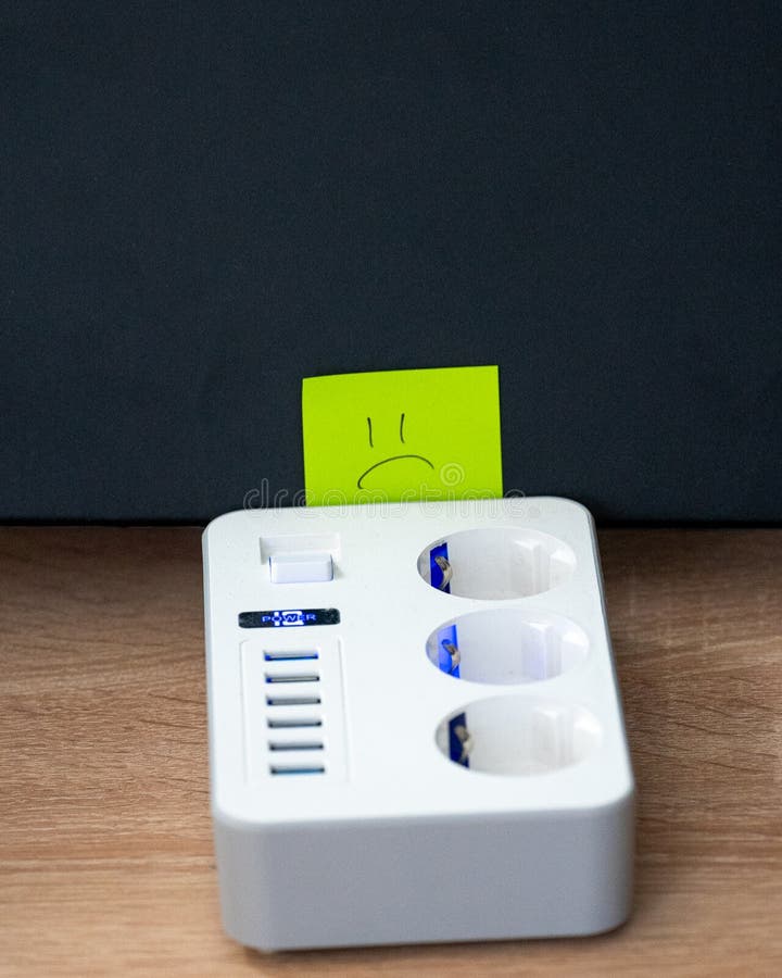 Wires Plugged into an Electrical Outlet, Cadet, into, Font, Electronics ...