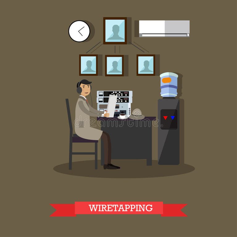 Wiretapping Vector Stock Illustrations – 91 Wiretapping Vector Stock ...