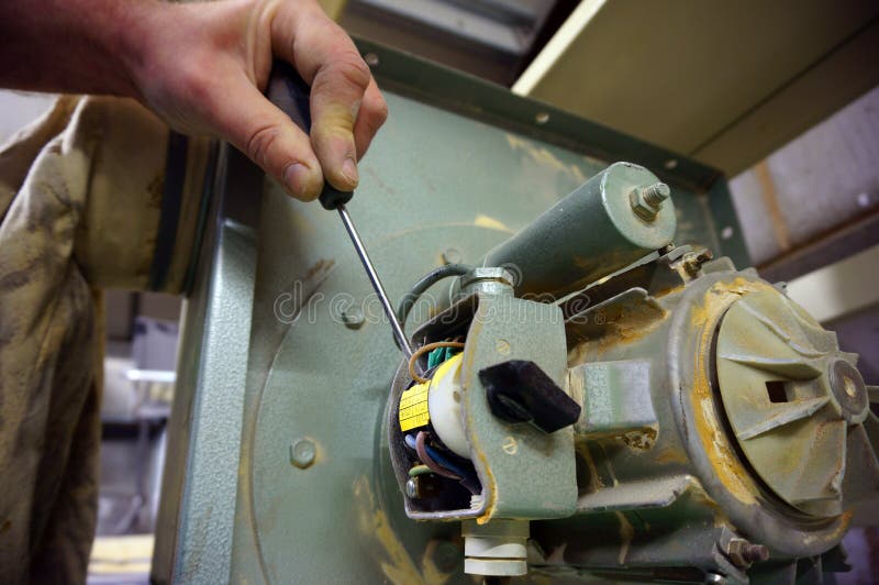 Wiring industrial switch E stock image. Image of tool - 40086835