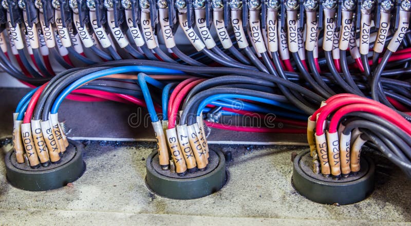 Wiring stock photo. Image of automatic, metal, assemble - 70470292