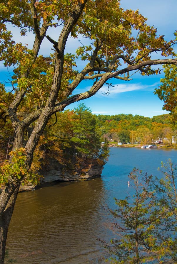 Wisconsin Dells stock image. Image of forest, erosion - 3434457