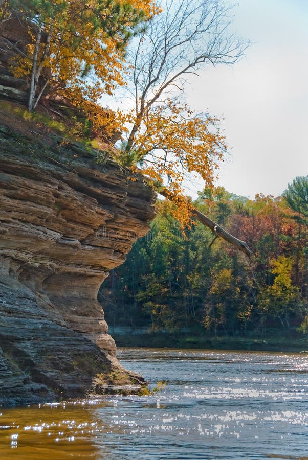 Wisconsin Dells stock image. Image of river, nature, sandstone - 8181835