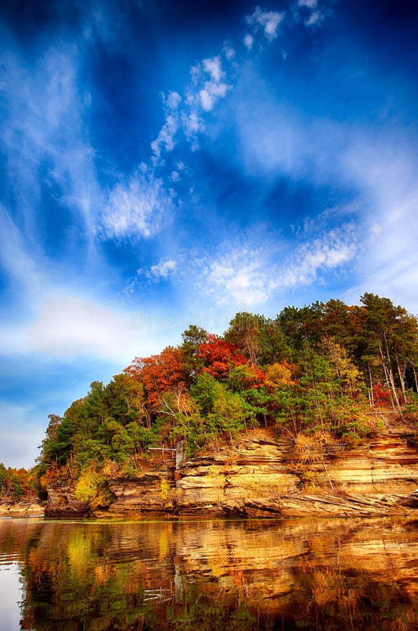 Wisconsin Dells stock image. Image of river, nature, sandstone - 8181835