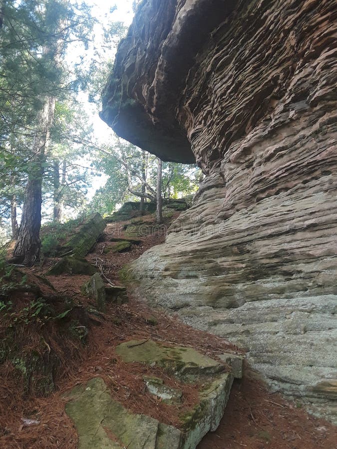 Wisconsin Dells stock photo. Image of rock, wisconsindells - 120332704