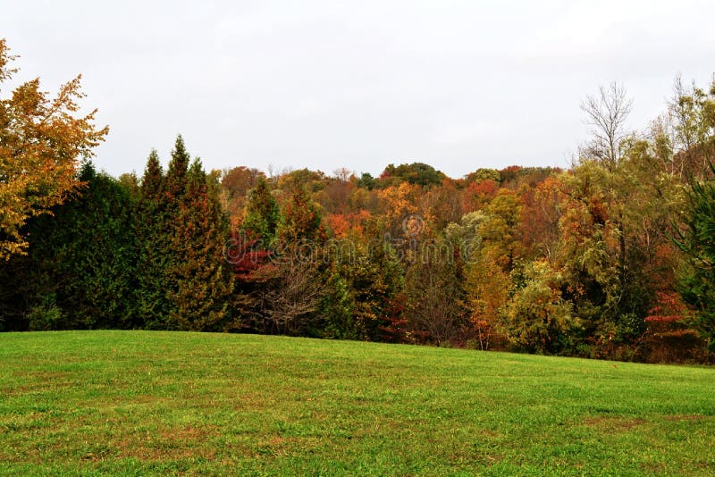 Wisconsin Landscape in Autumn Stock Image - Image of beautiful, autumn ...