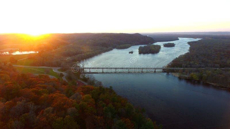 Wisconsin Sunset stock image. Image of wisconsin, cross - 84828863