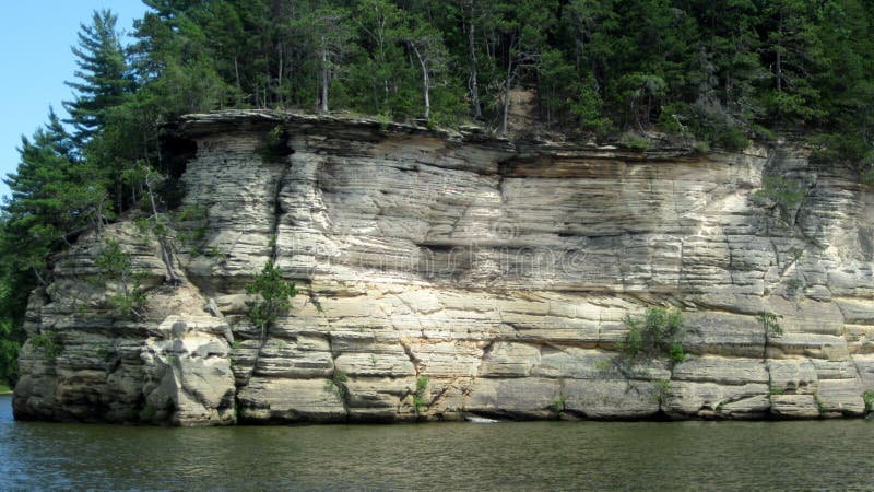 Wisconsin Sandstone stock image. Image of wisconsin, river - 56579433