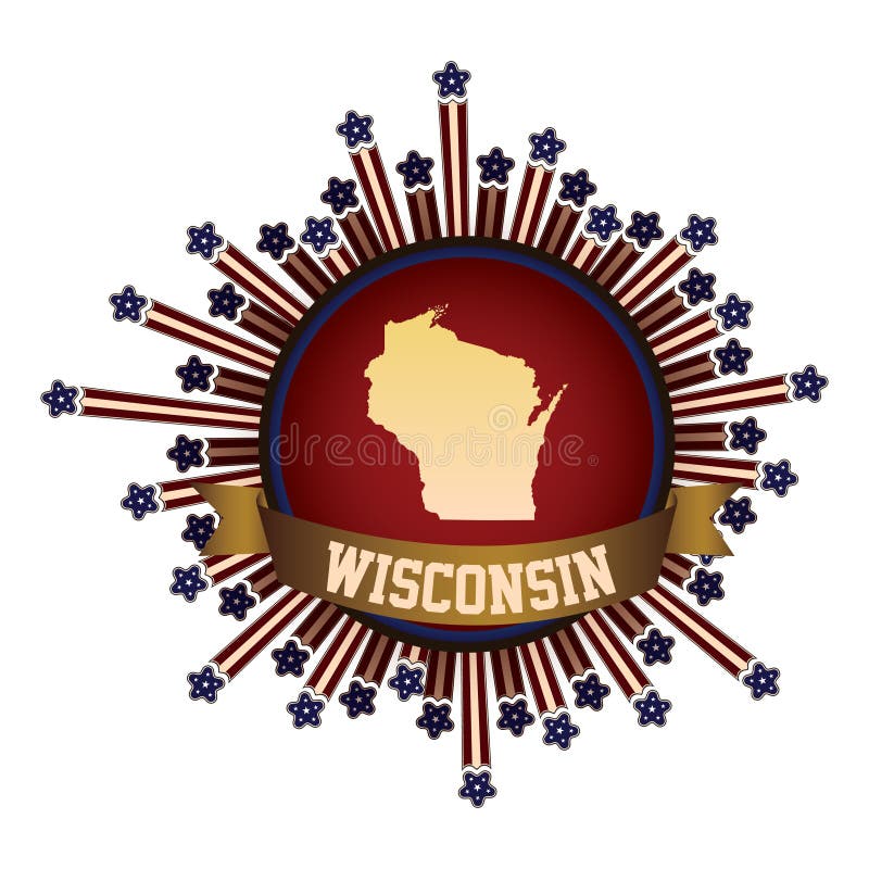 Wisconsin State Maps Stock Illustrations – 222 Wisconsin State Maps ...