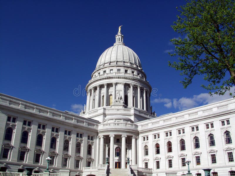 Wisconsin State Capital stock photo. Image of important - 131148