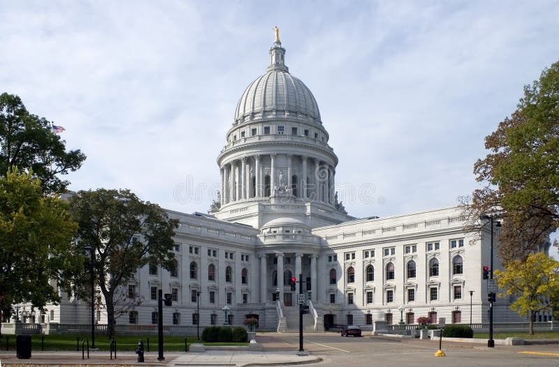 Madison WI Capitol Building Stock Photo - Image of capital, wide: 9267960