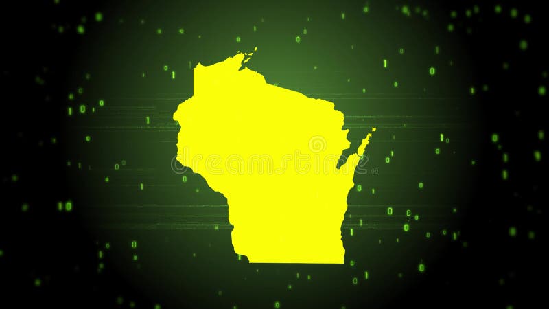 Wisconsin State (USA) Digital Intro Opener Animation, Suitable for ...