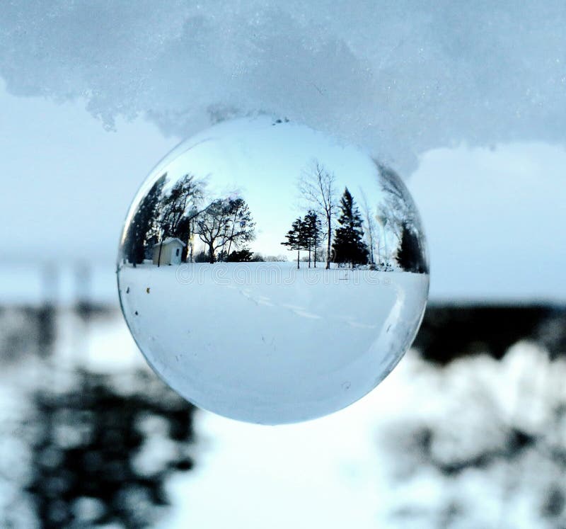 Wisconsin Winter stock photo. Image of reflecting, nature - 206887900