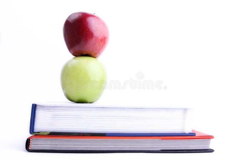 Apple of wisdom stock photo. Image of colour, losing, education - 1837850