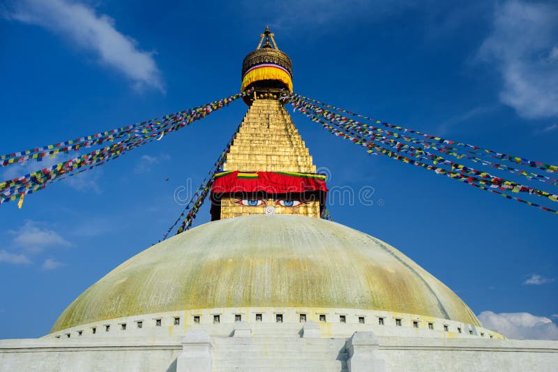 Wisdom eyes stock image. Image of festival, eastern, bodhnath - 27876953