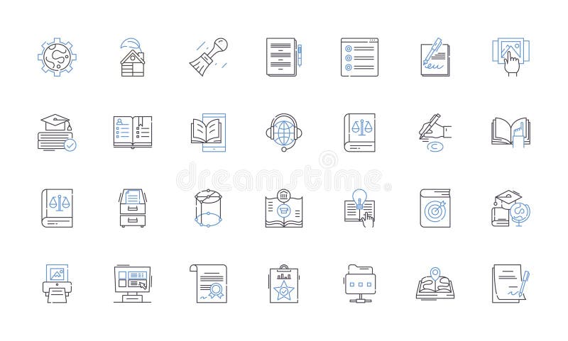 Wisdom Line Icons Collection. Insight, Understanding, Enlightenment ...