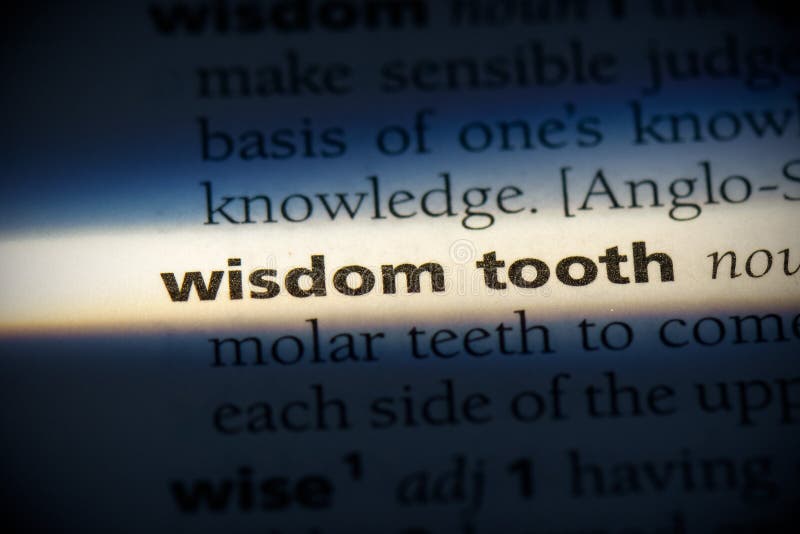 Wisdom tooth stock image. Image of concept, close, definition - 161575949